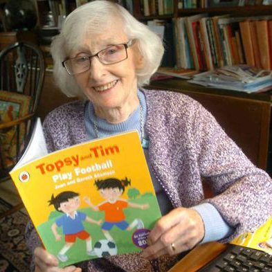 Jean Adamson, creator of TOPSY AND TIM, celebrates 90th birthday ...